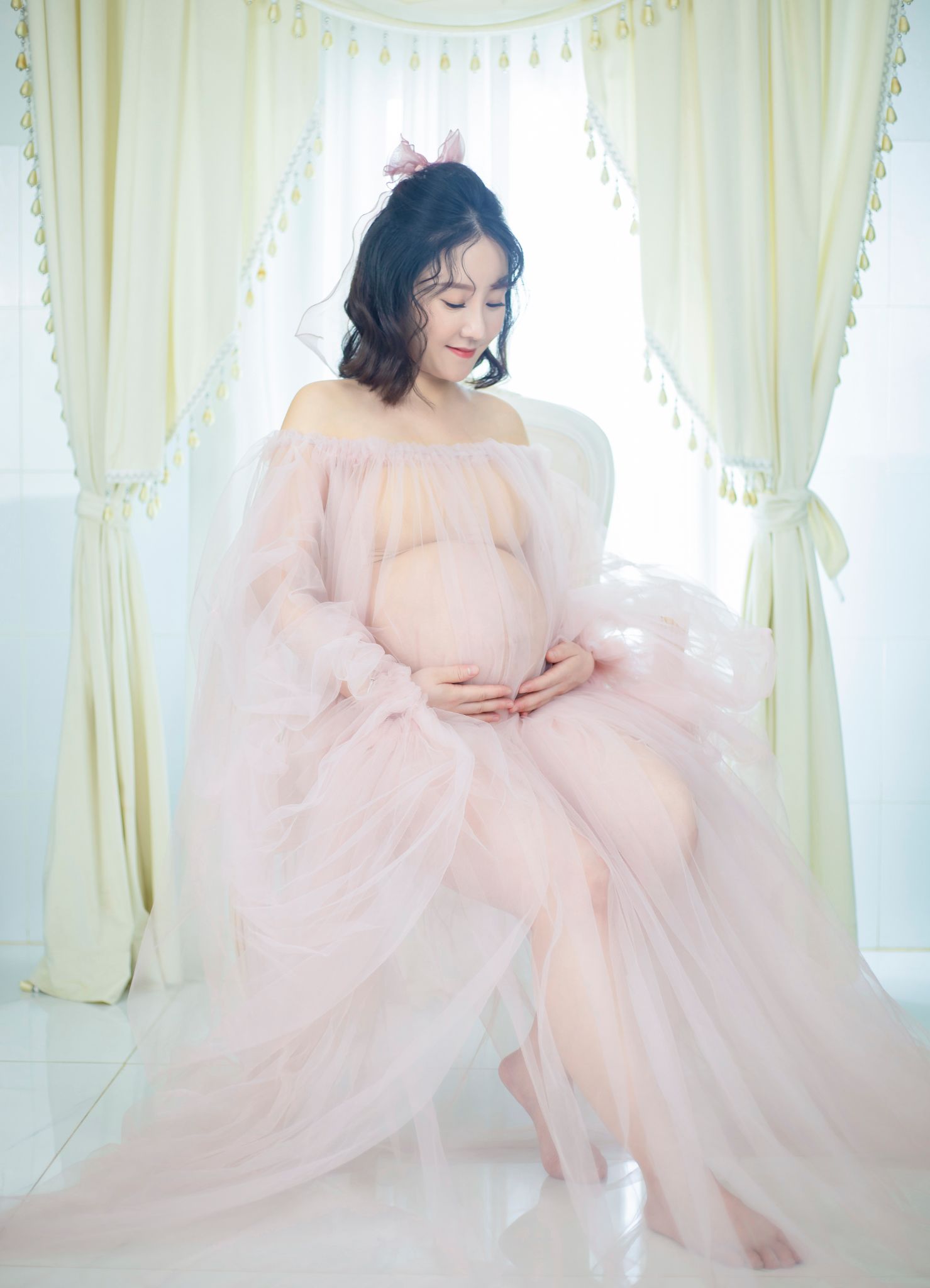 Chụp hình bầu quận 12 - khoảnh khắc thai kỳ - Nari Studio Nari Studio - Ảnh viện bé và gia đình ...